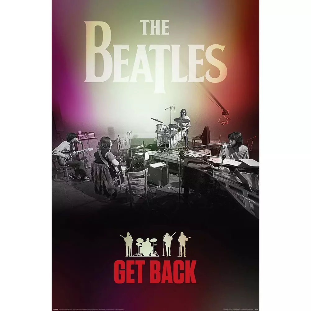 The Beatles Get Back Wall Poster | Showorld UK